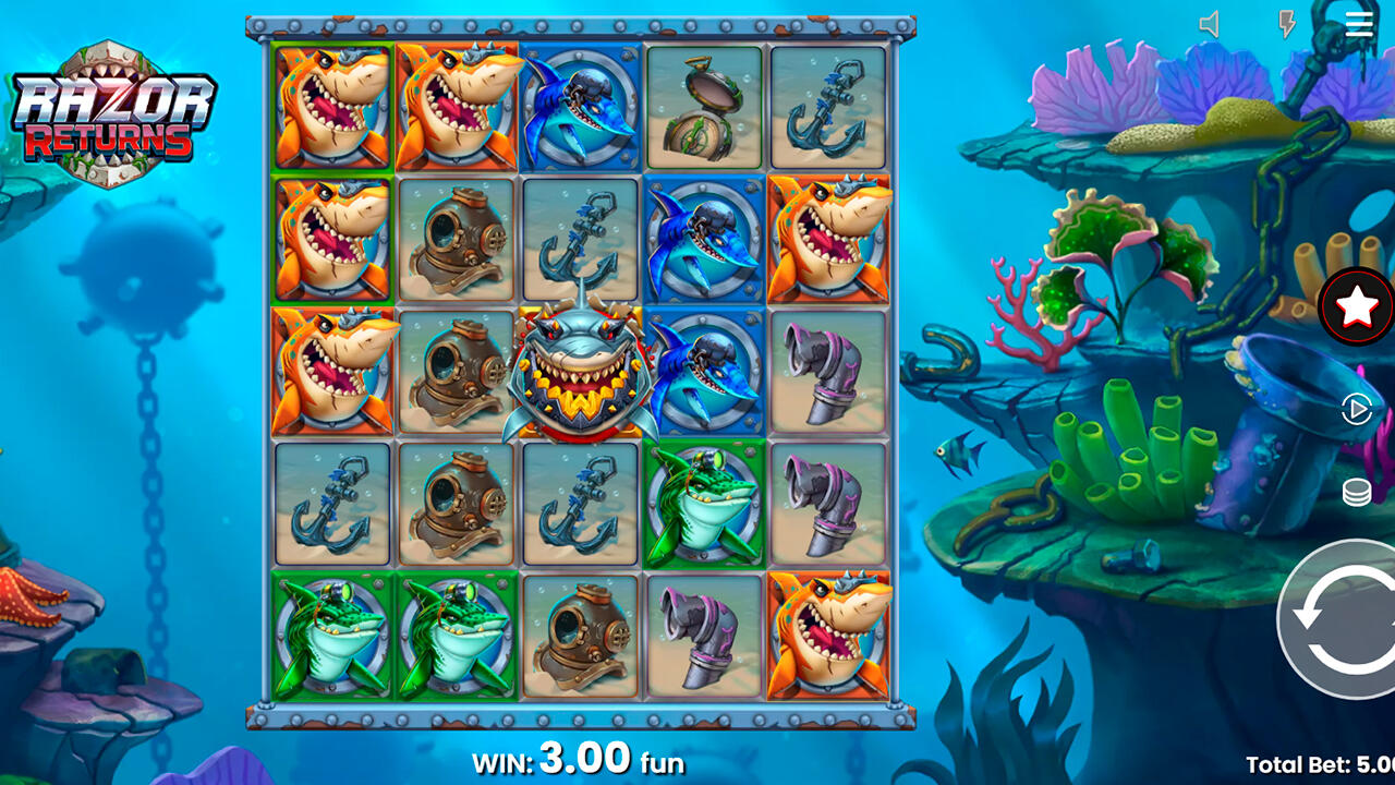 Razor Returns von Push Gaming kostenlos spielen