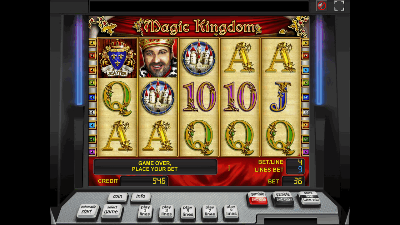 Magic Kingdom von Novoline: Spielautomat kostenlos spielen